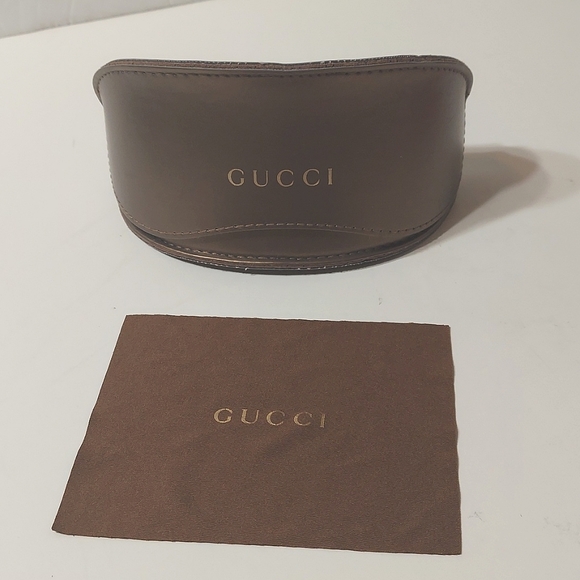 Gucci | Accessories | Gucci Sunglass Case With Gucci Cloth | Poshmark